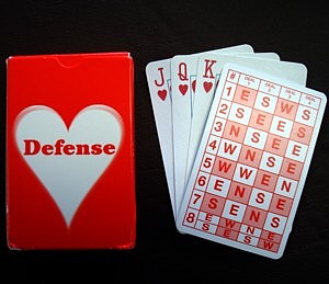 ACBL Bridge Series Defense E-Z Deal Cards - Heart Series by Audrey ...